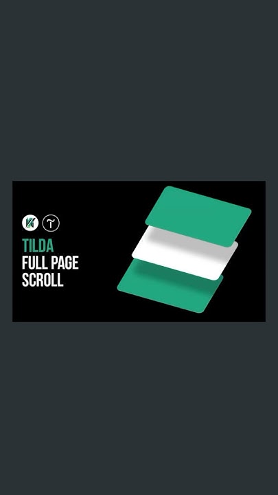 Как сделать FULL PAGE SCROLL в Тильде #lf_code #shortsvideo #tilda ...