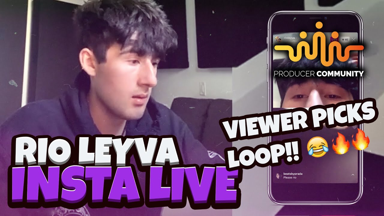 Rio Leyva let a Viewer pick a Loop and made a FIRE Beat with it 🌐🔥 ...