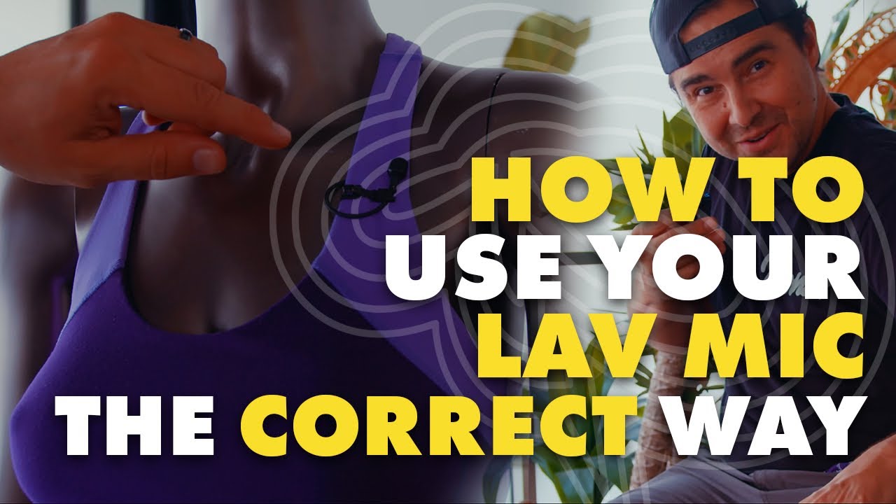 How to Properly Use a Lav Mic. Gear with Mike: vol 4 - Sennheiser ...