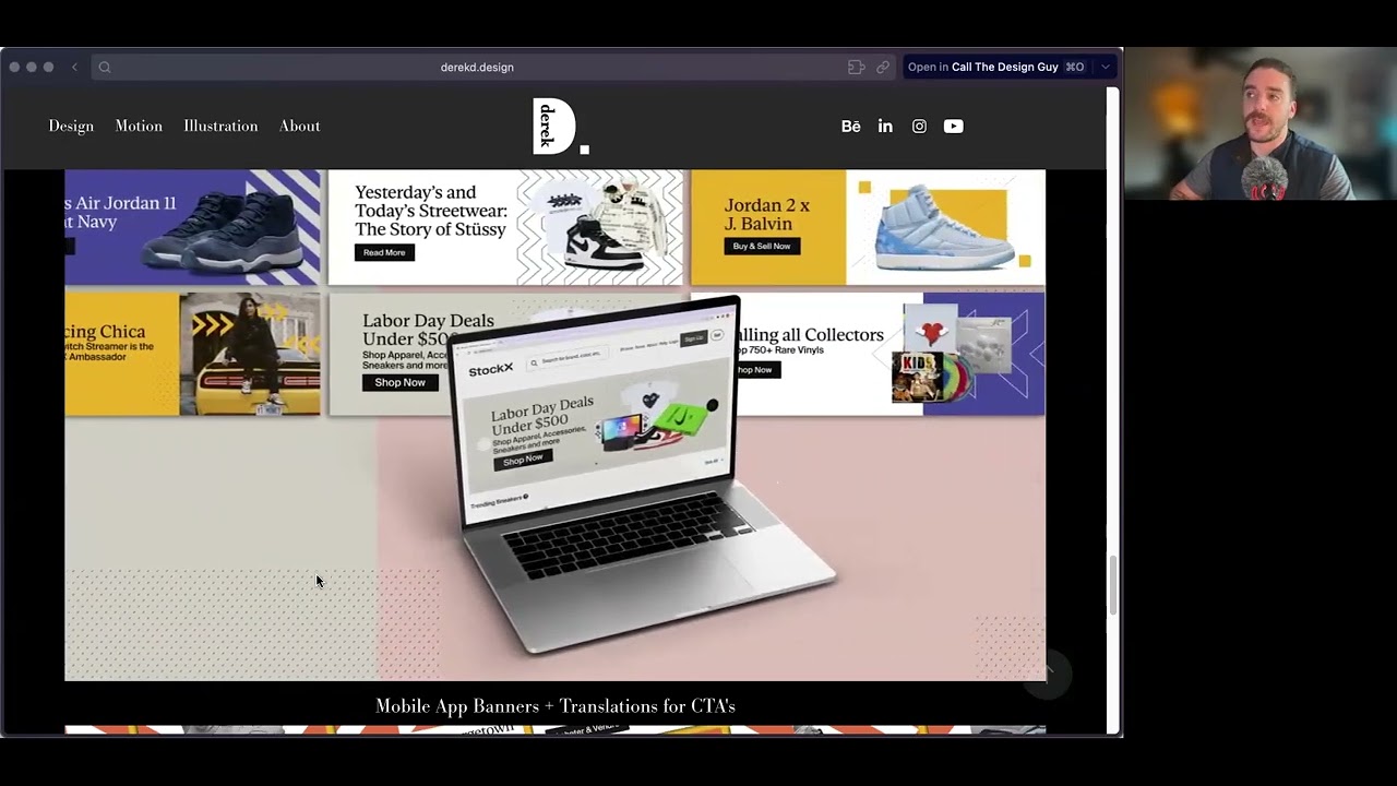 Pro Graphic Designer Reviews Portfolio #27 - Live Portfolio Review ...