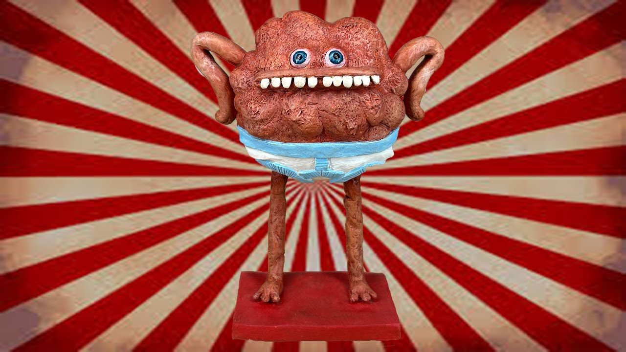 Sculpting Little Dancing Lumpy Boy from Will McDaniel's "Space Circus ...