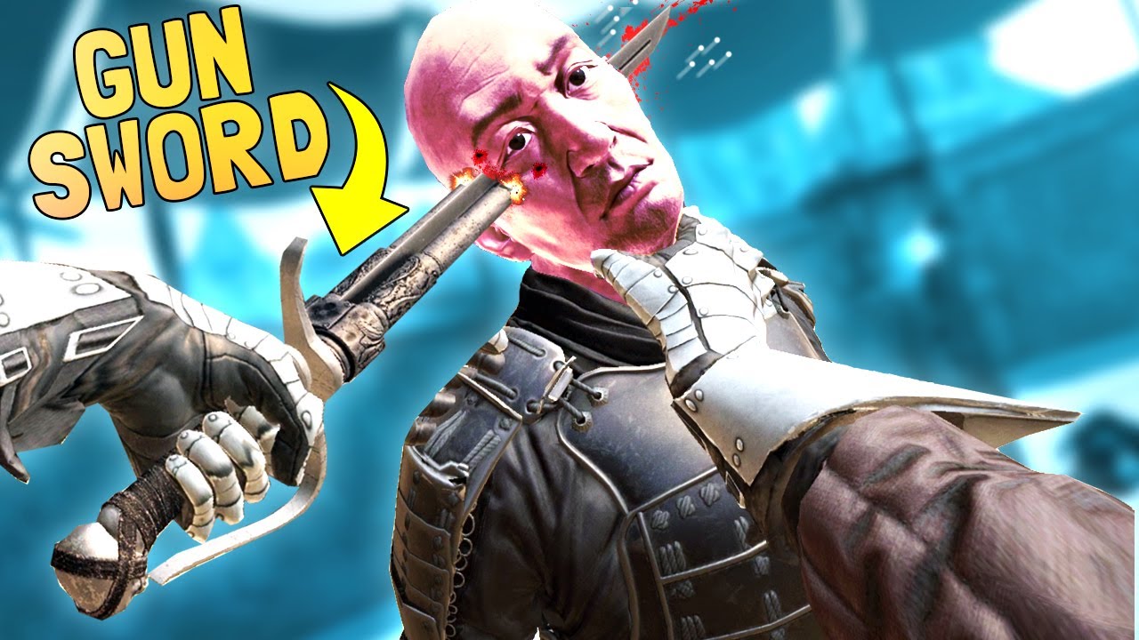 I Choked and Broke Necks while Shooting with this Overpowered Gun Sword ...