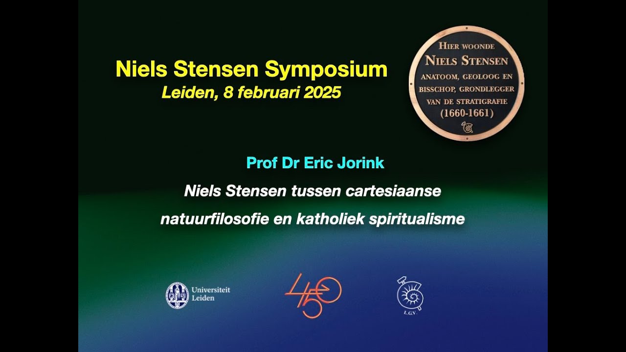 Prof Dr Eric Jorink: Niels Stensen tussen cartesiaanse natuurfilosofie ...