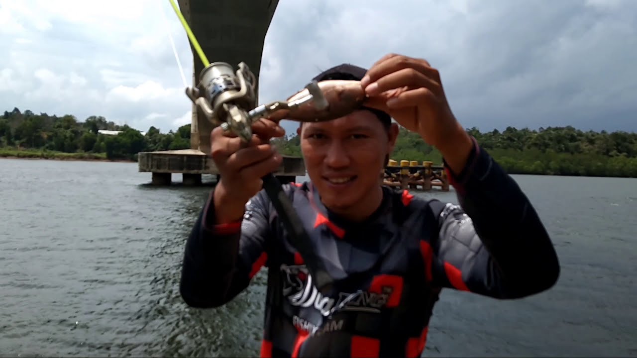 #PulauBalang #Fishing #TessJoran Mancing di bawah jembatan PULAU BALANG ...