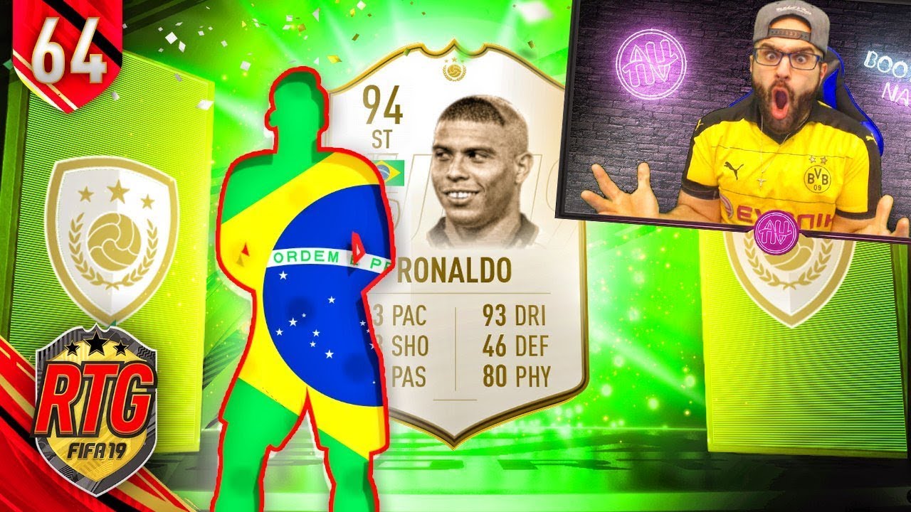 OMG I GOT ICON 94 RONALDO!! FIFA 19 Ultimate Team #64 RTG - YouTube