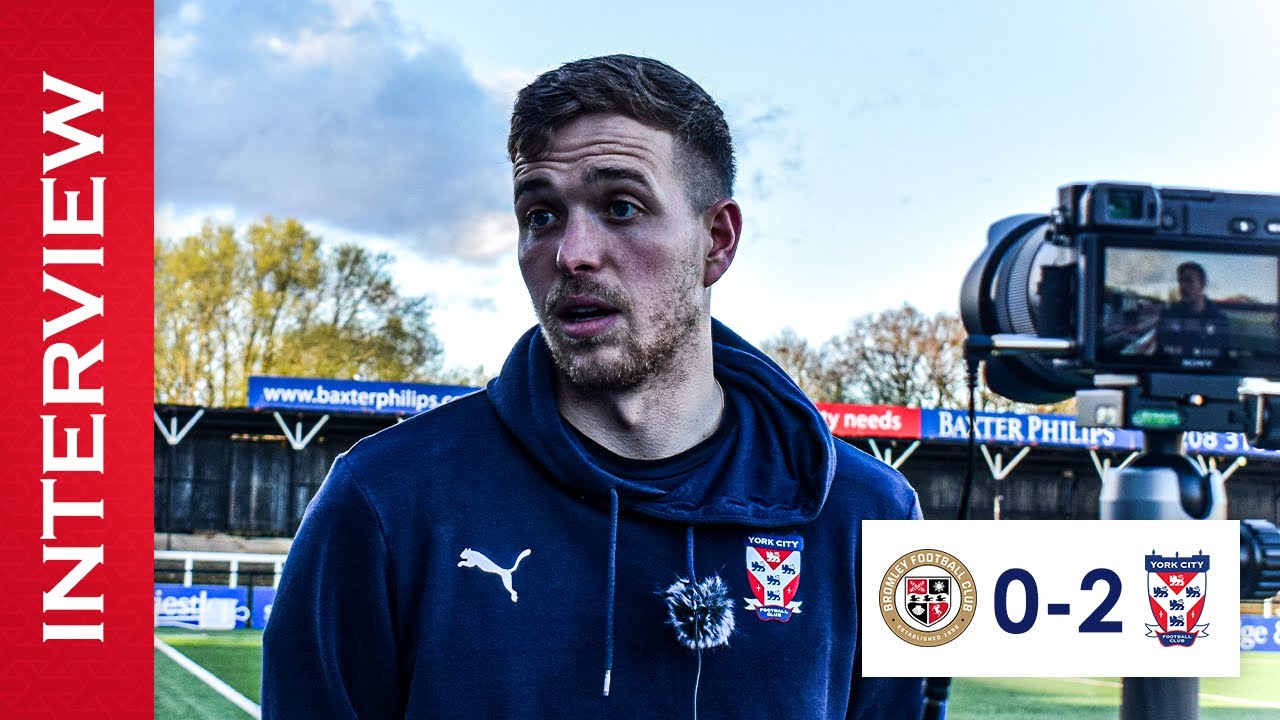 💬 Post Match Interview | Rory Watson | Bromley - YouTube