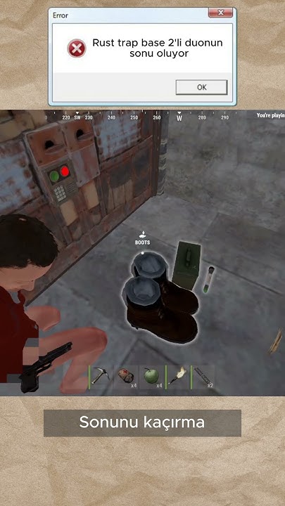 RUST TRAP BASE 2'Lİ DUO AVI #rusttrapbase #rust #oyun #rustshorts - YouTube