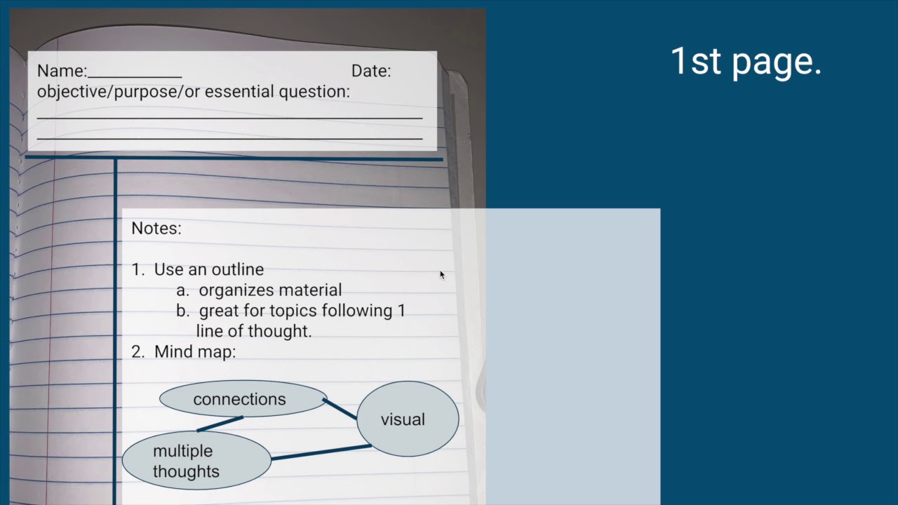 Simple Composition Book Setup 2019 - YouTube