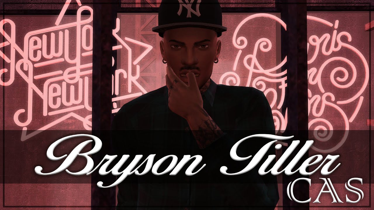 The Sims 4 Create A Sim: Bryson Tiller (Create A Celeb Week: Day 4 ...