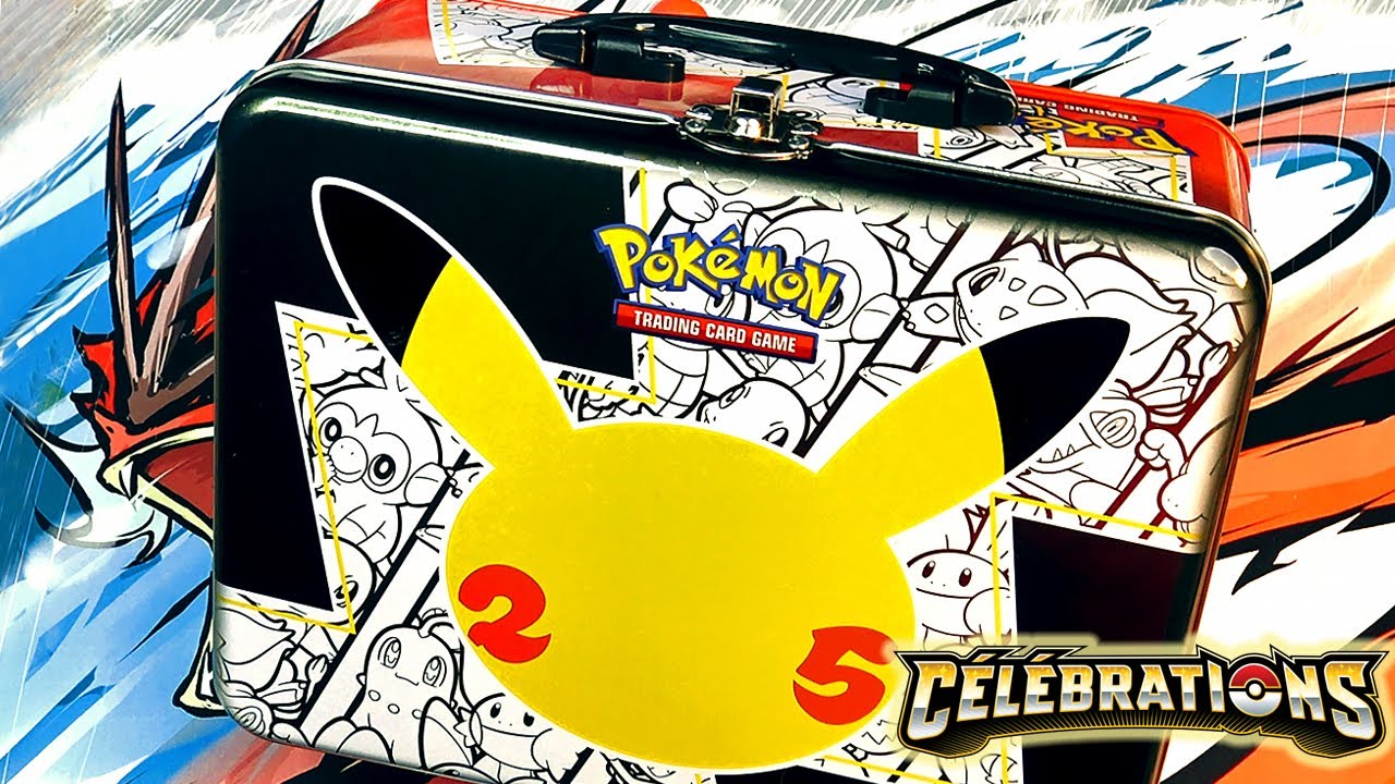 OUVERTURE DE LA VALISETTE CÉLÉBRATIONS POKÉMON ! LE COFFRE AUX TRÉSORS ...