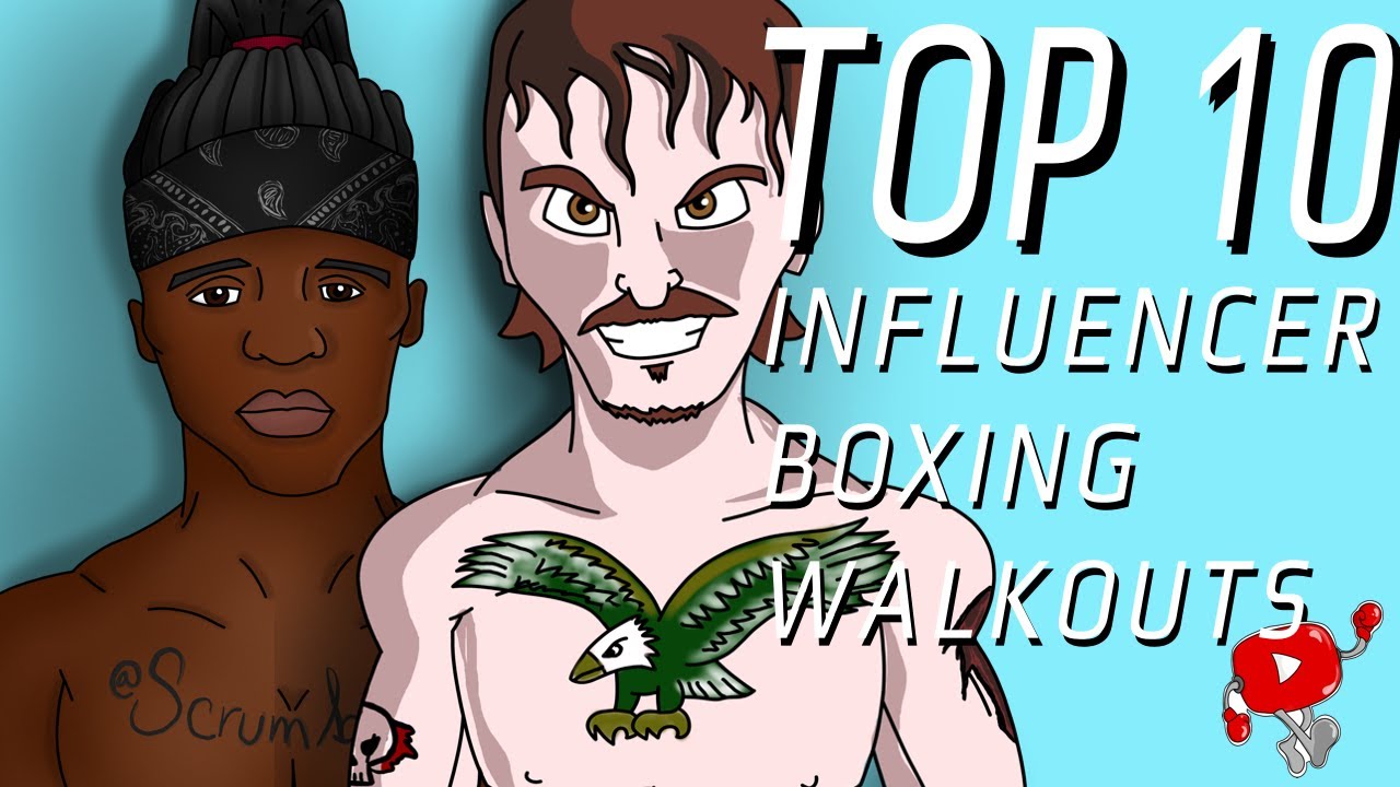 TOP 10 INFLUENCER BOXING WALKOUTS - YouTube