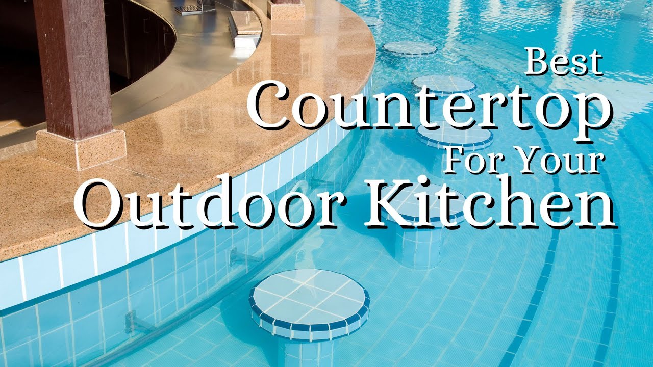 Outdoor Countertop Guide for Kitchen and Swim Up Bar | Poolside ...