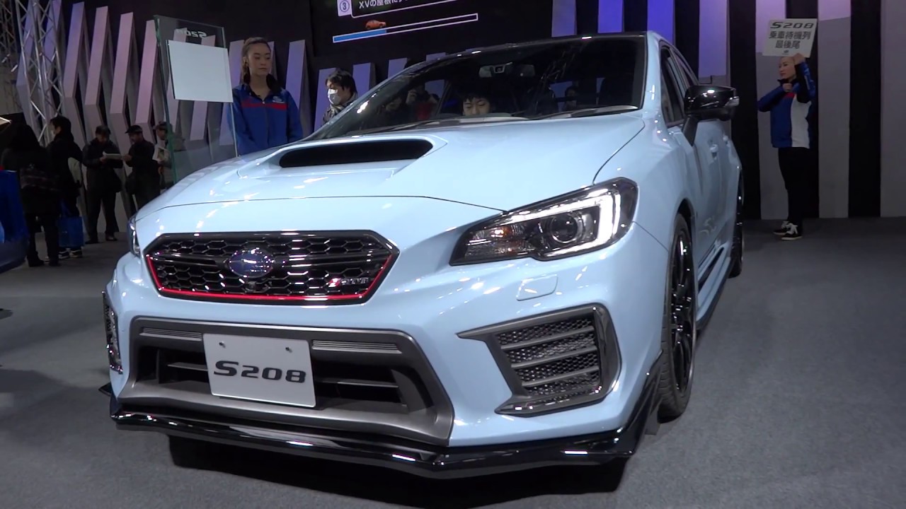SUBARU S208 スバル S208 🚙 札幌モーターショー 2018 SAPPORO MOTOR SHOW - YouTube