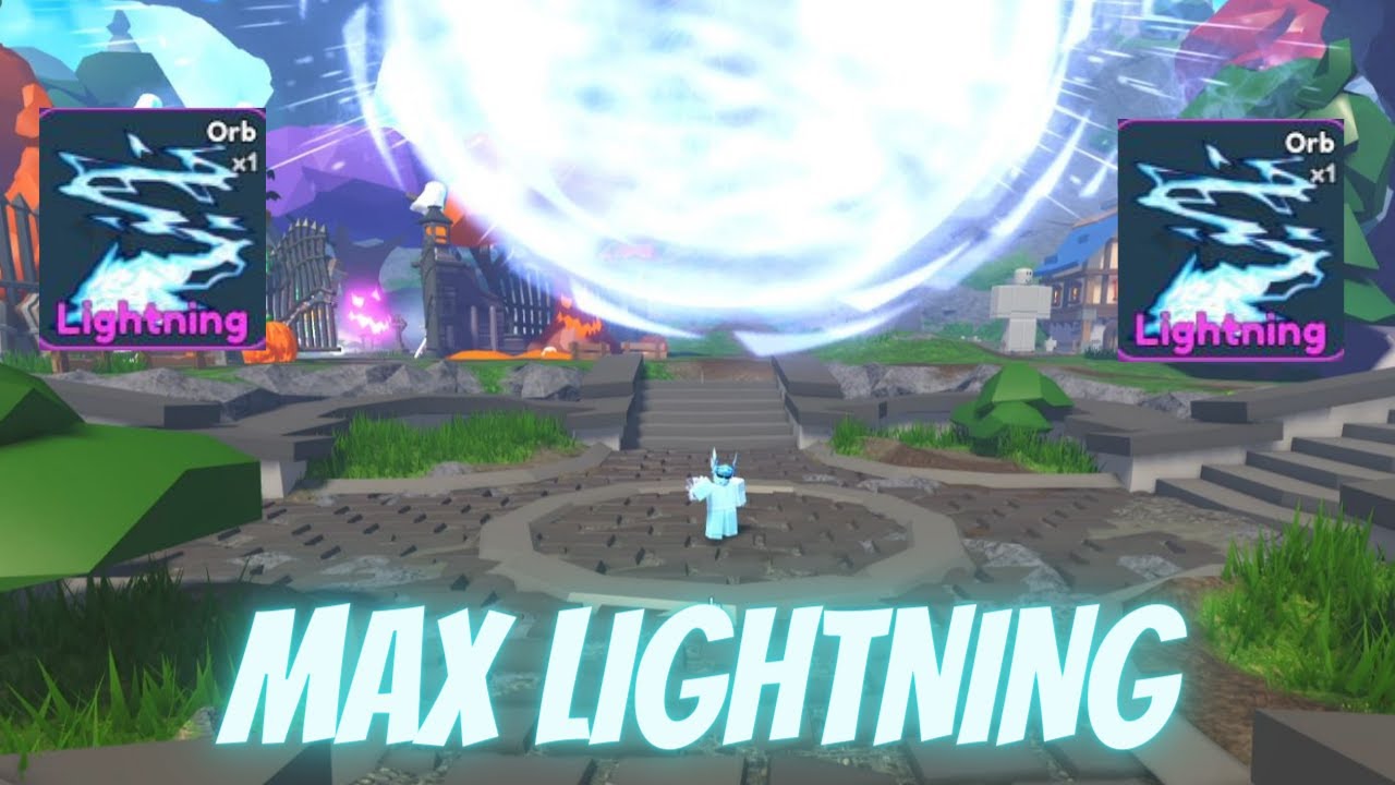 !!OP MAX LIGHTNING SHOWCASE IN ELEMENTAL DUNGEONS!! - YouTube