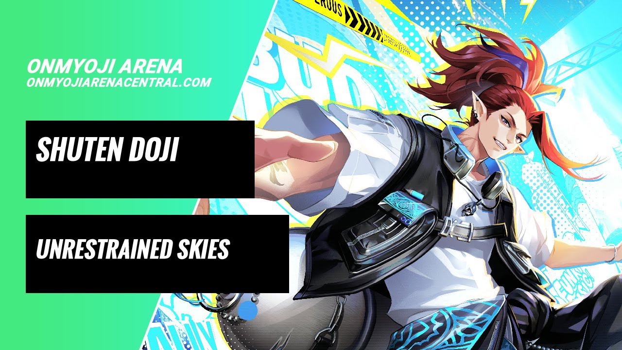 New Skin Shuten Doji Unrestrained Skies Trailer | Onmyoji Arena Central ...