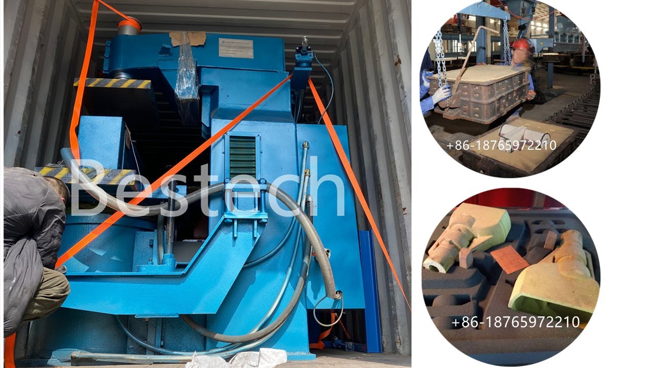 Z1410 jolt squeeze sand molding machine for foundry green sand molding ...