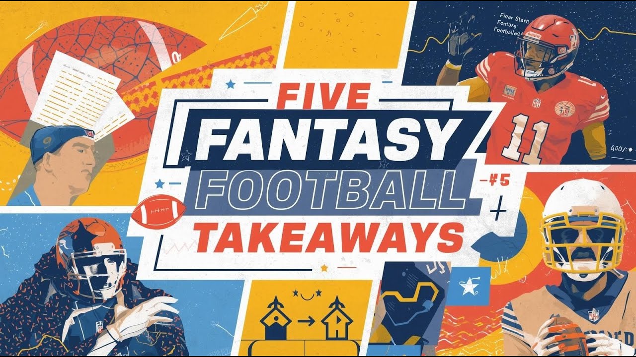 Five Fantasy Football Takeaways: Week 16 - YouTube