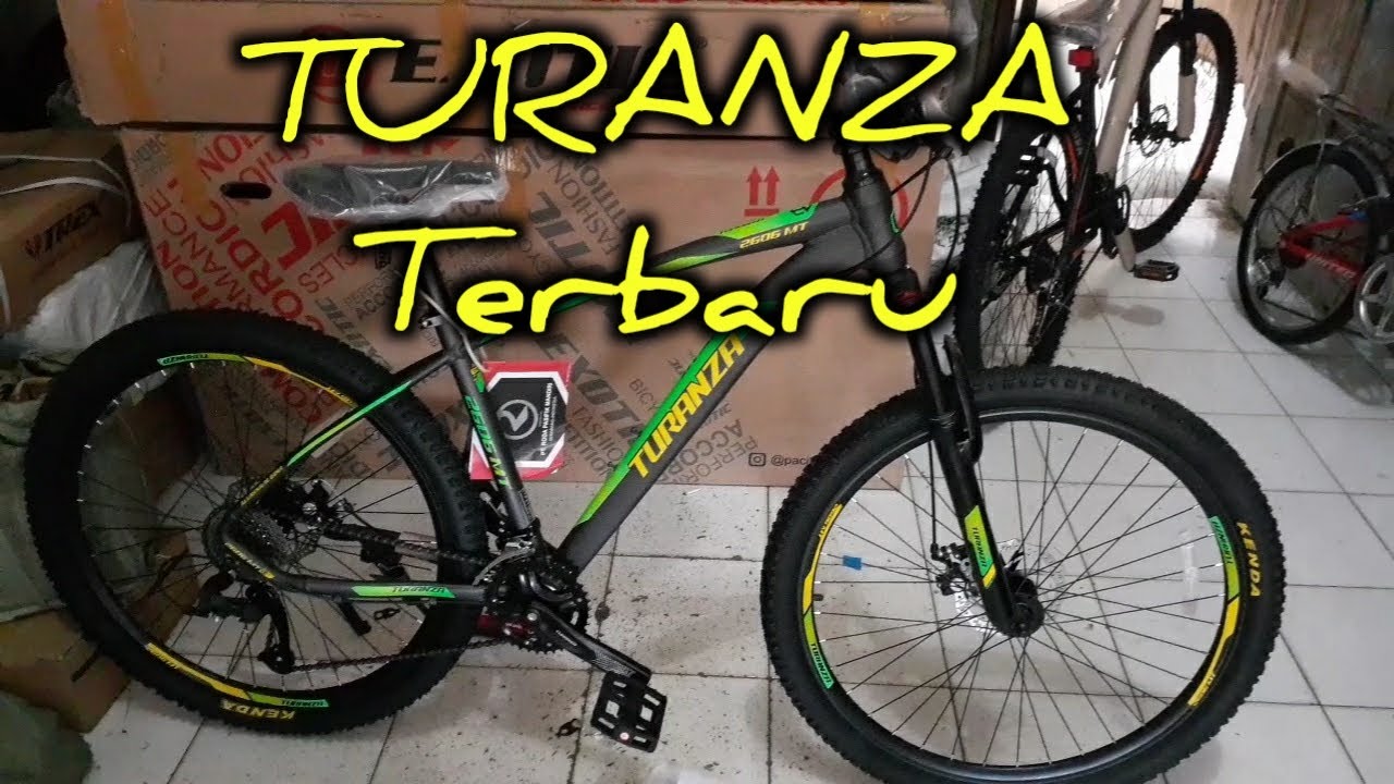 Sepeda MTB TURANZA 2606 MT size 27,5 - YouTube