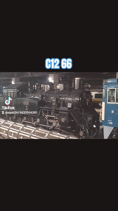 今年はc12蒸気機関車が留置線に#c1266 #c12蒸気機関車 #sl - YouTube
