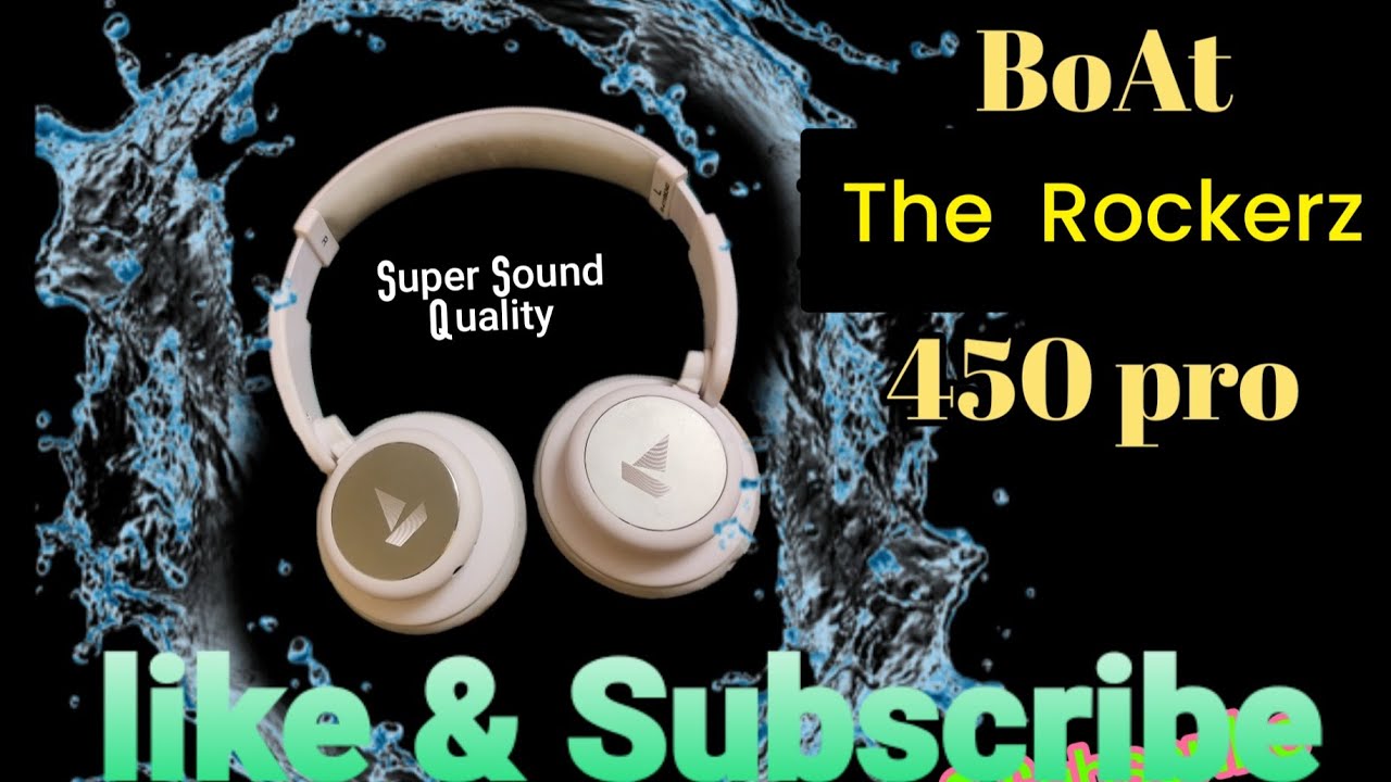 BoAt Rockerz 450 pro unboxing and Looks - YouTube