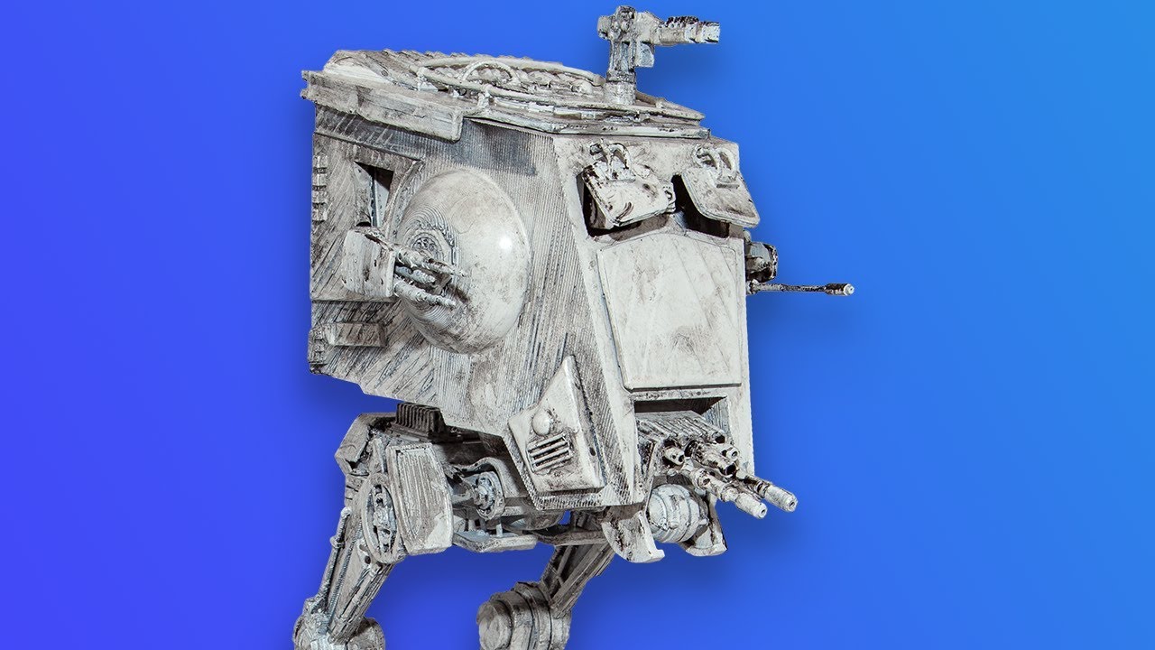 StarWars - AT-ST 3D Printed - YouTube