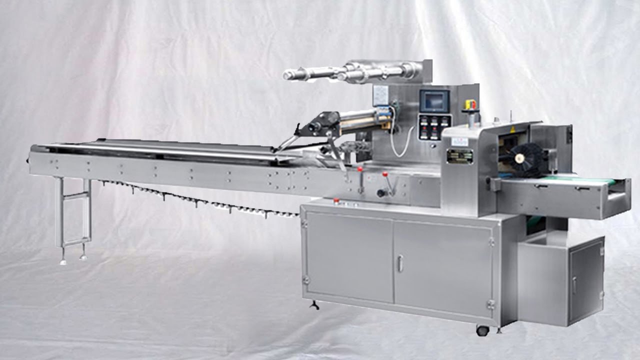 How to wind film for horizontal wrapping machine commissioning plastic ...
