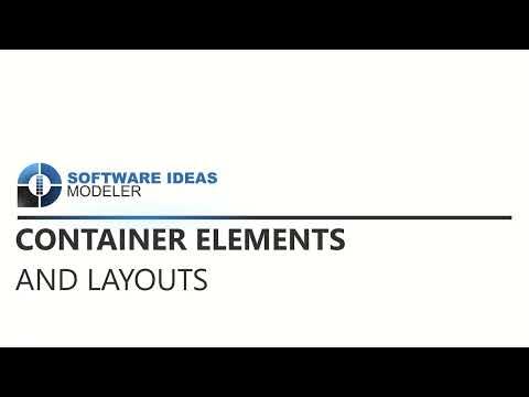 Container Elements and Layouts - YouTube