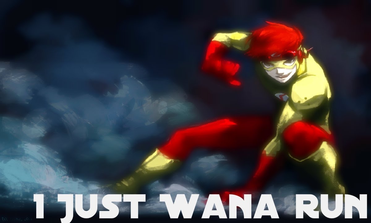 Kid Flash Young Justice Running