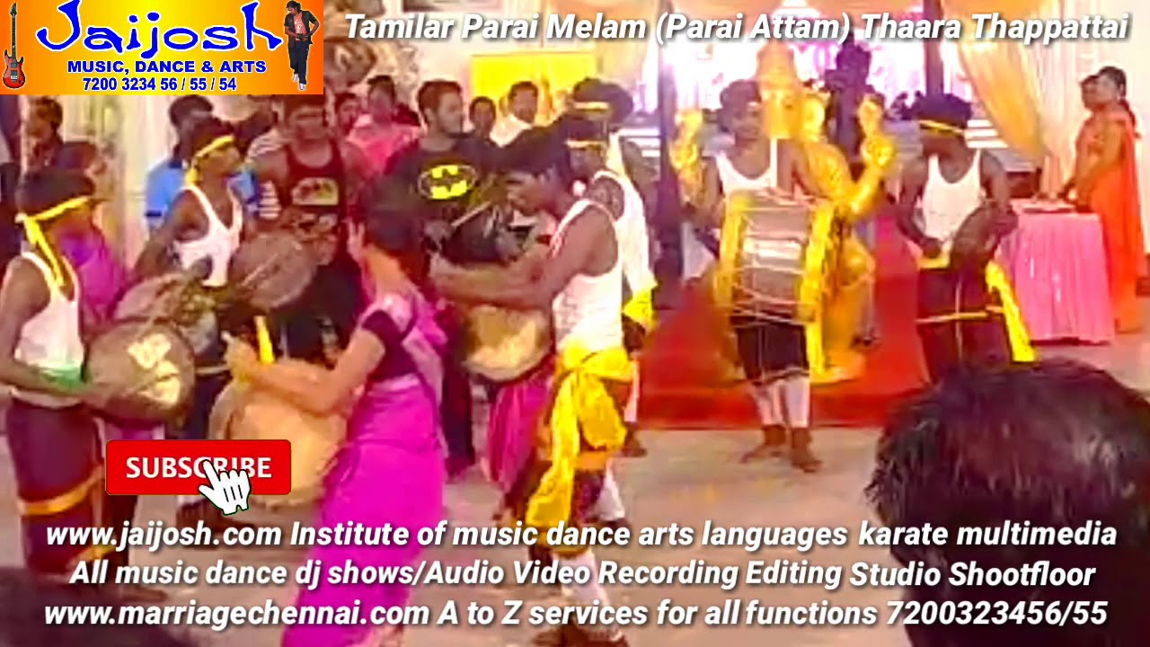 Jaijosh 7200323456 Tamilar Parai Melam Parai Attam Thaara Thappattai ...
