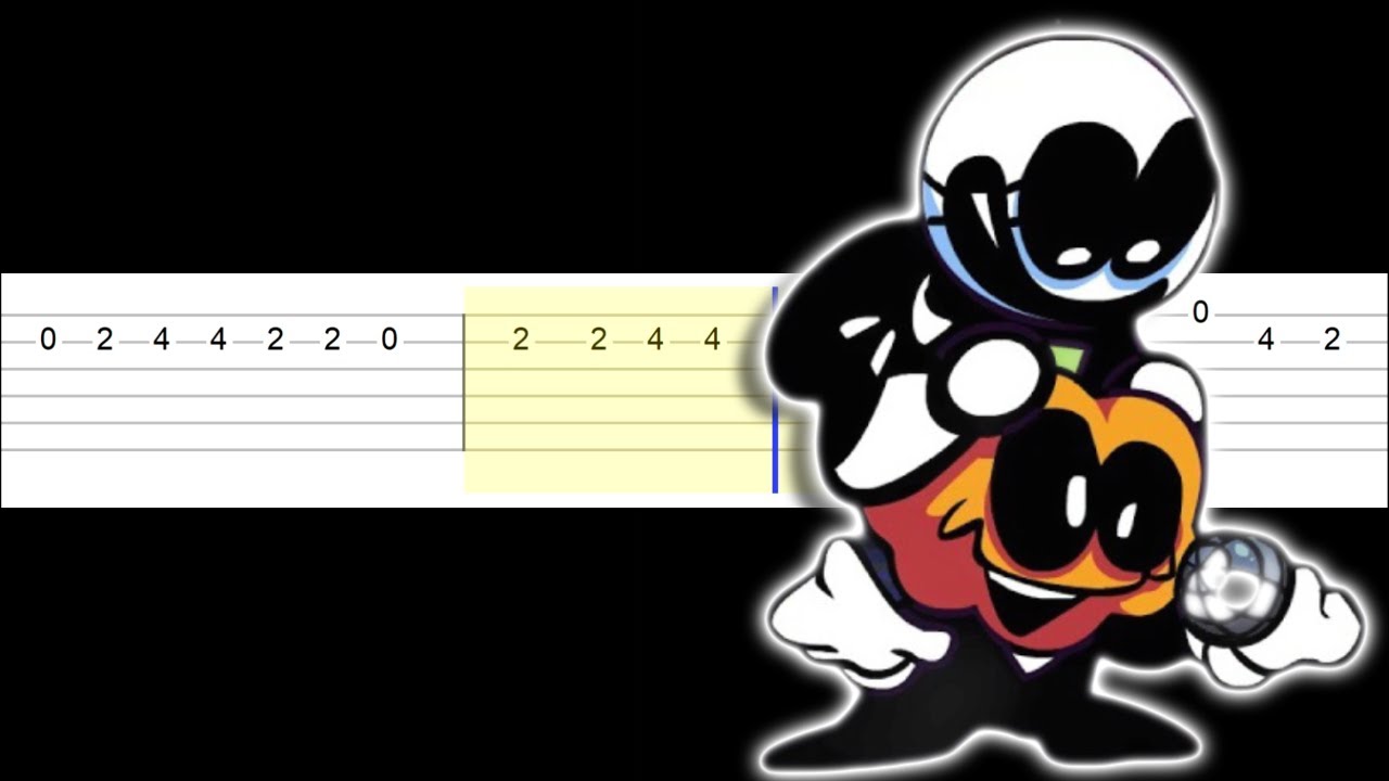 South - Friday Night Funkin OST (Easy Guitar Tabs Tutorial) - YouTube