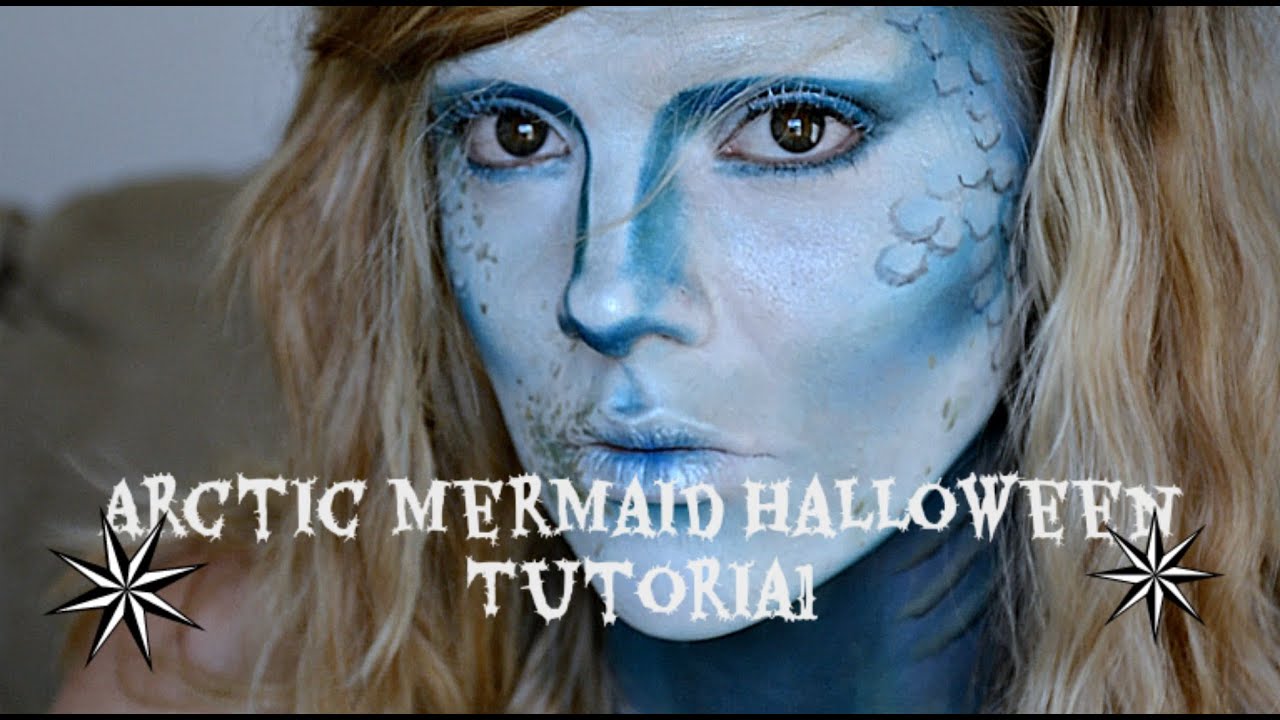 Arctic Mermaid Makeup Tutorial! - YouTube