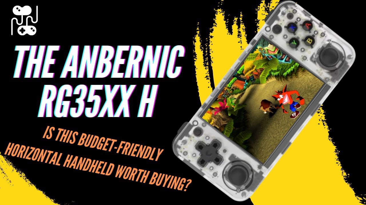 The New Anbernic RG35xxH: Is this budget friendly horizontal handheld ...