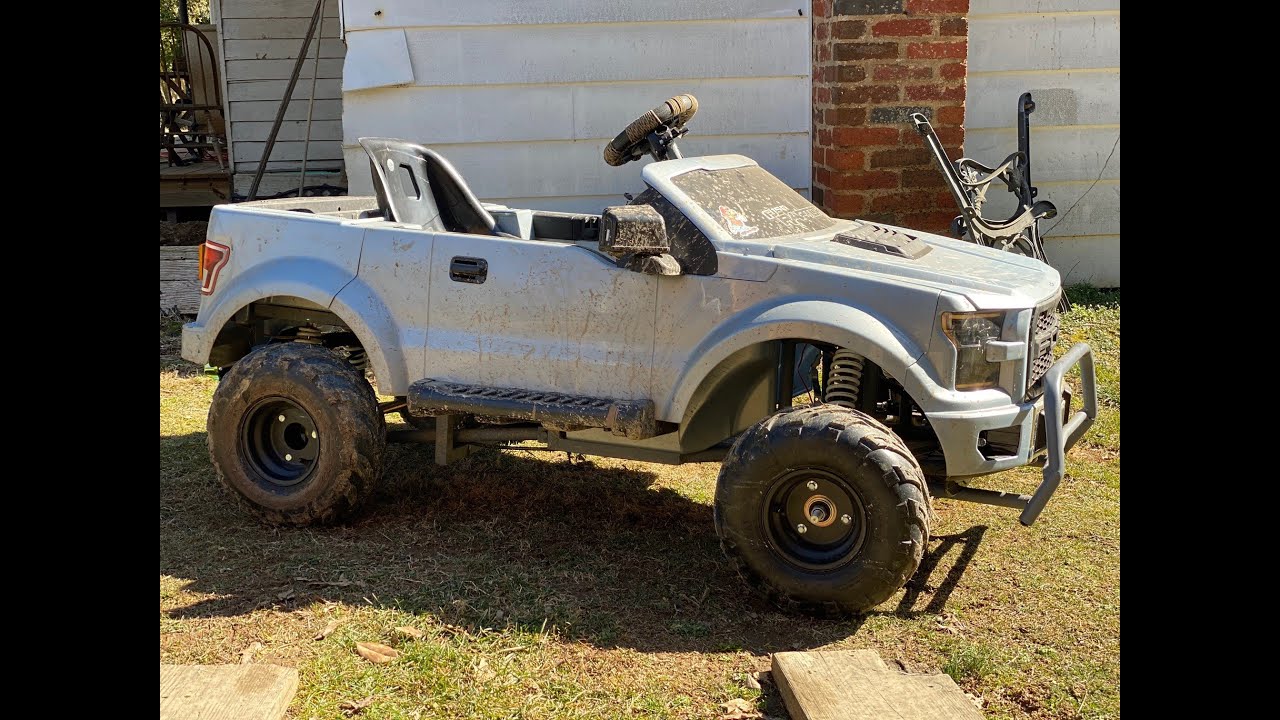 F150 Raptor power Wheels. - YouTube