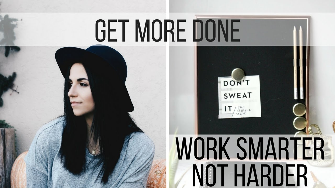 How To Be Productive After School + Work | Lazy Day Routine Hacks ...