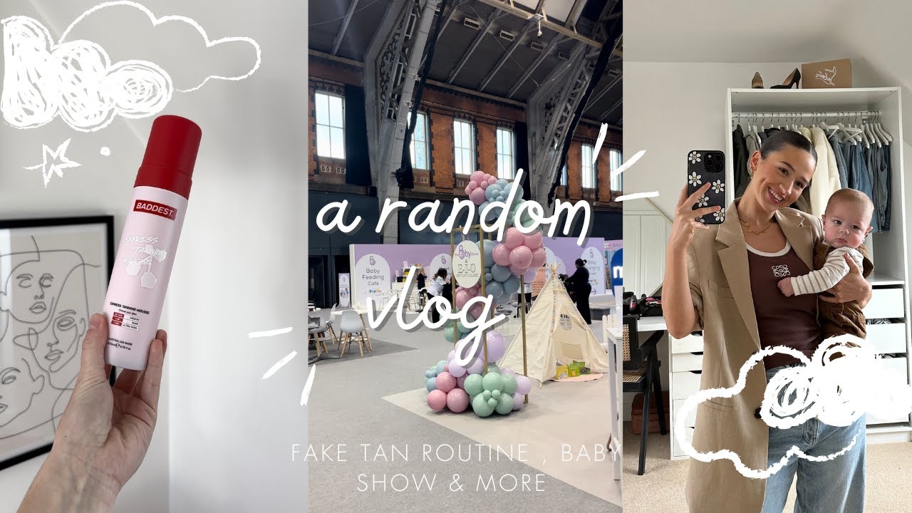 A Random Vlog - Fake tan routine, Baby show & more | Poppy Mead - YouTube