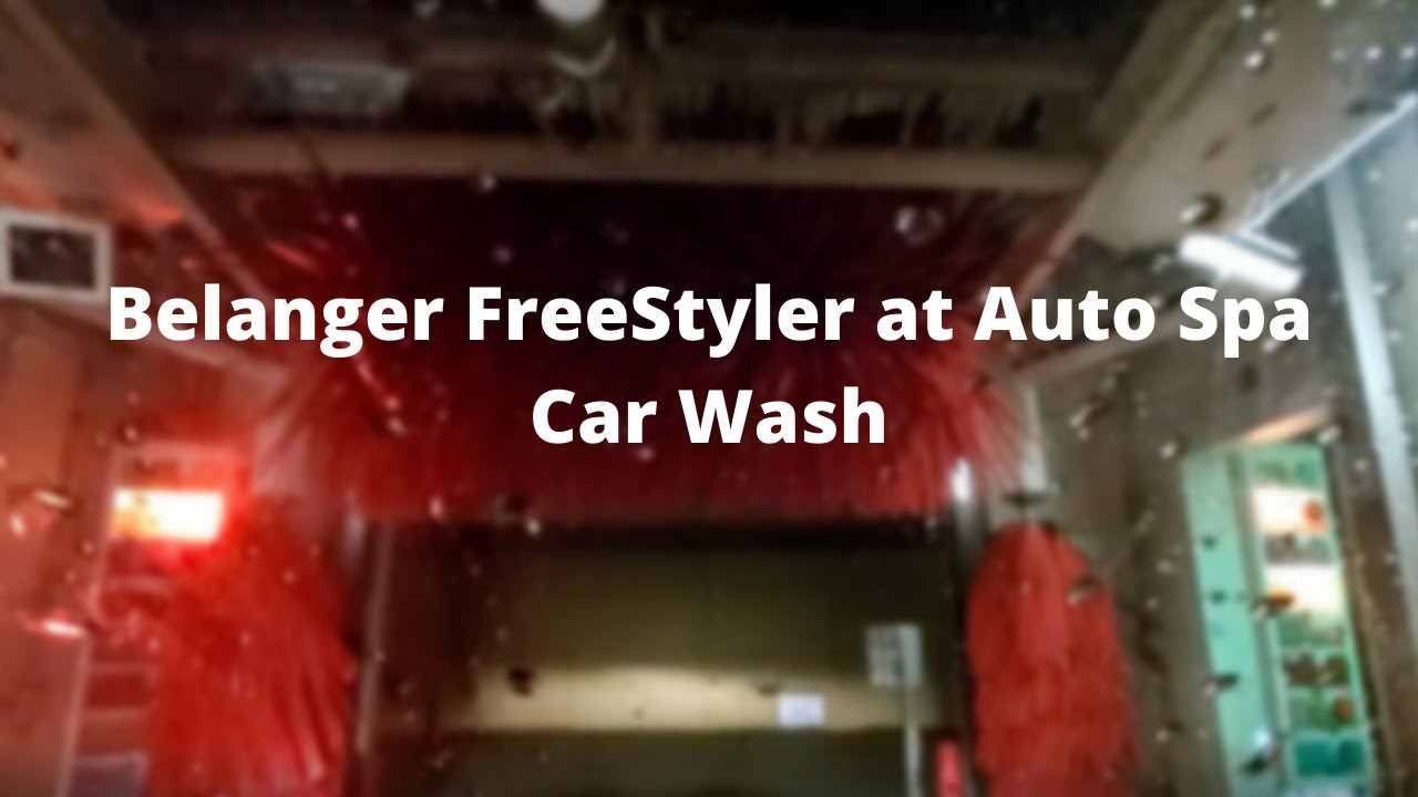 (Side Brush Falling Apart) Belanger FreeStyler at Auto Spa Car Wash ...