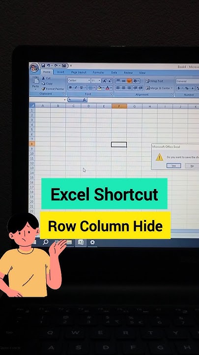 How to Hide Excel Row and Column With Keyboard Shortcut #shortcut #shorts #keyboard #techheap ...