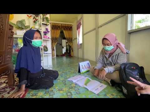 Perjalanan ke Rumah pasien konseling Busui untuk meningkatkan pengetahuan Penting nya Asi Ekslusif