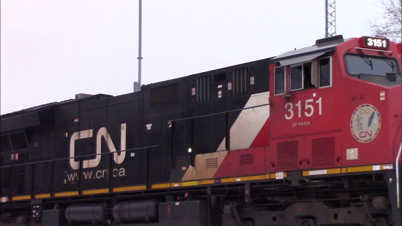 CN 3151 South in Duplainville, WI 1/13/21 - YouTube