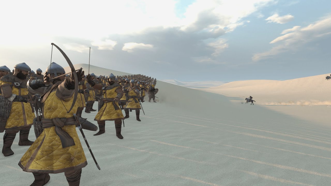 Aserai Archers vs. Battanian Falxmen | Mount & Blade Bannerlord - YouTube