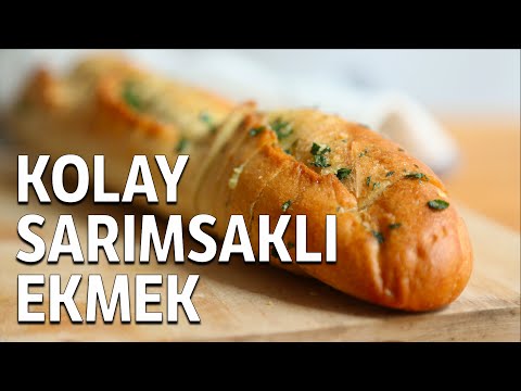 Kolay Sarımsaklı Ekmek Tarifi