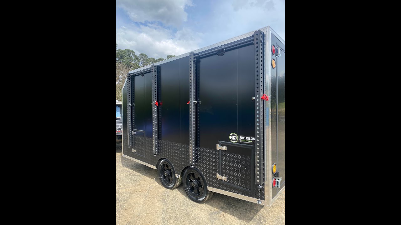 The Best Mobile Gym On Wheels @forcesfitnessequipment - YouTube