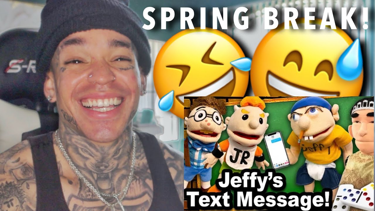SML Movie: Jeffy's Text Message! [reaction] - YouTube