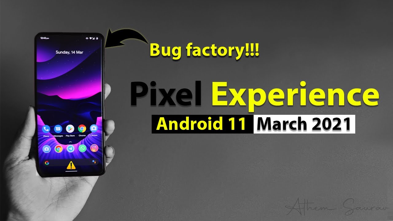 Pixel Experience Rom Android 11 Review || Pixel Experience K20 Pro ...