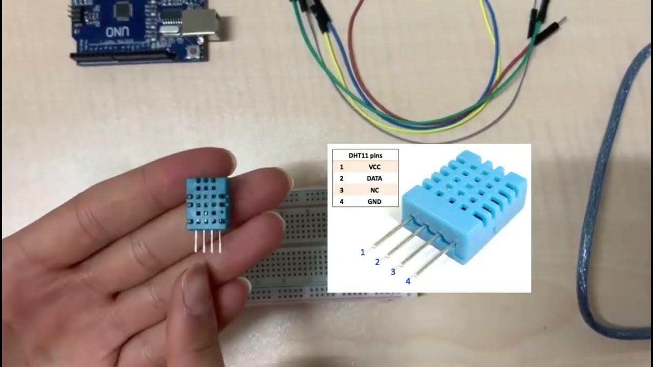 DHT11 Sıcaklık ve Nem Sensörünün Arduino Uno ile Kullanımı - YouTube