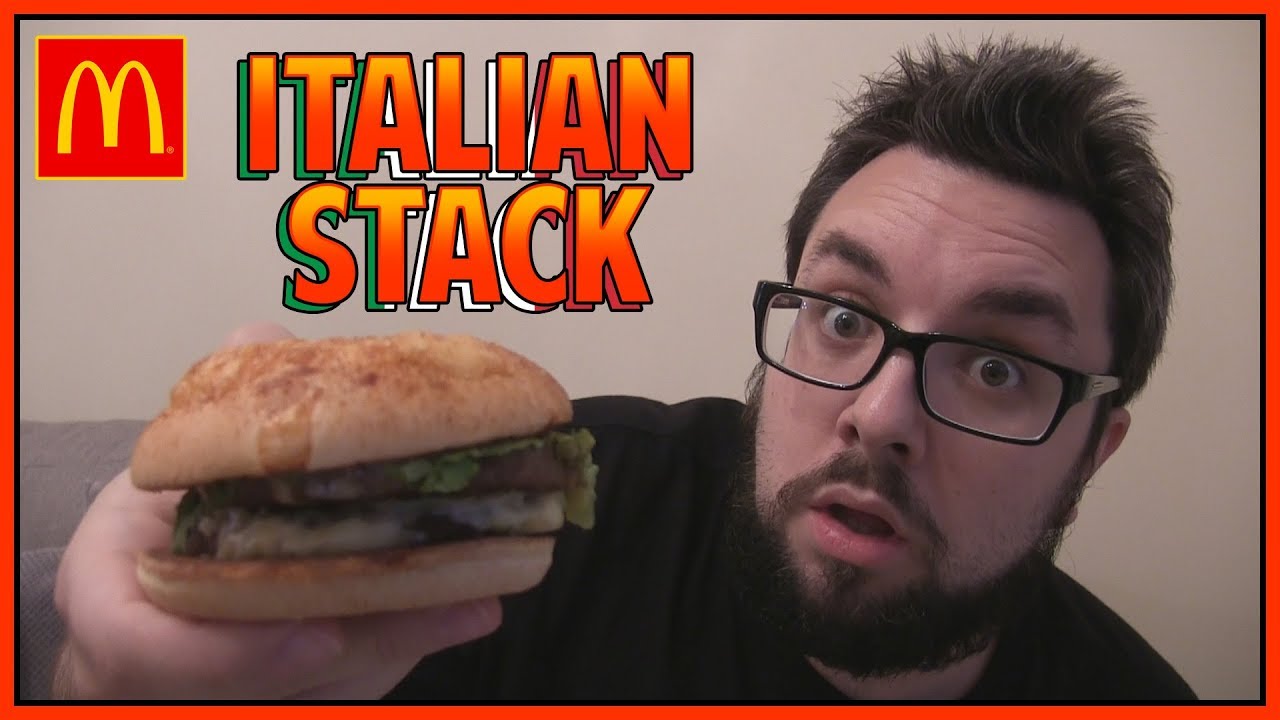 McDonald's Italian Stack Review (2017) - YouTube