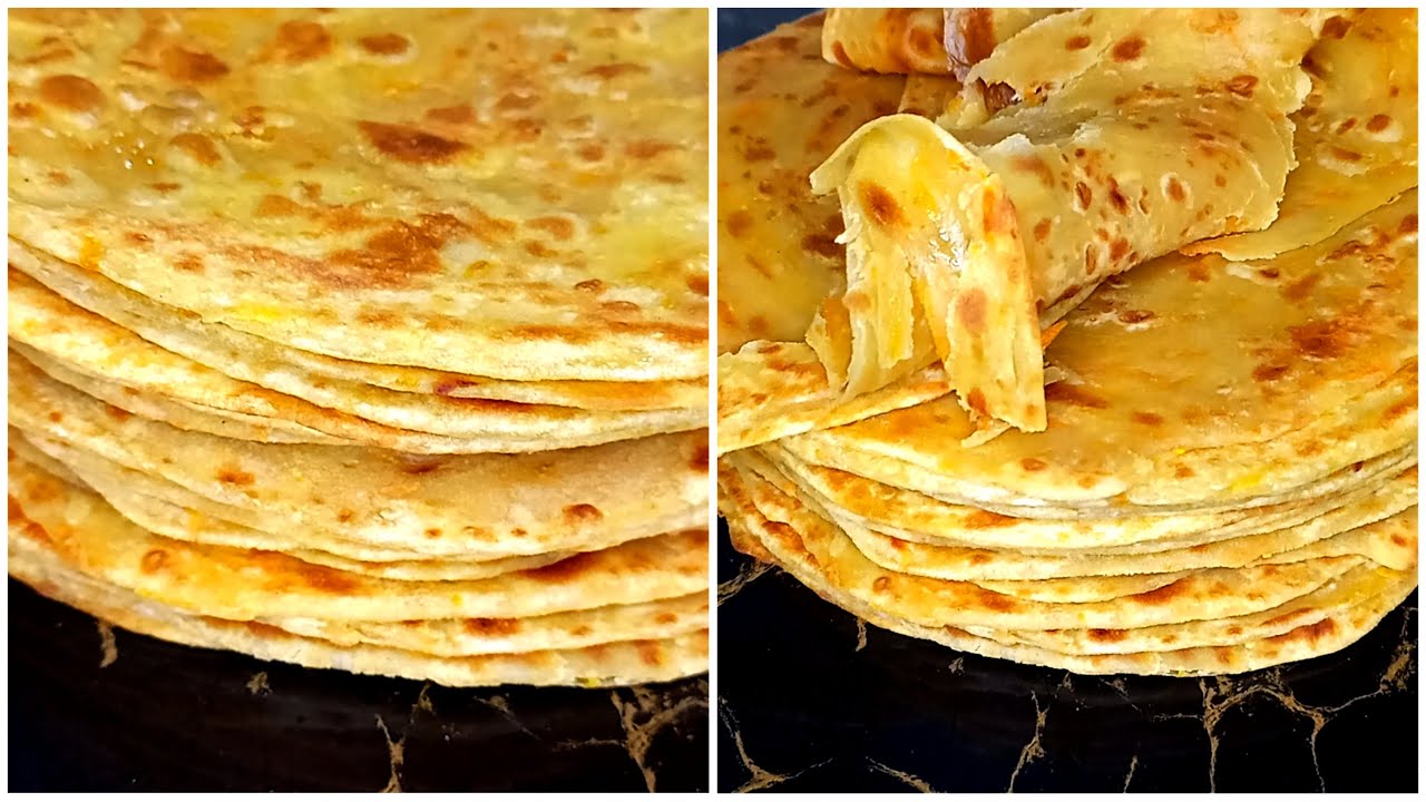 VLOG: BEST SOFT-LAYERED CARROT CHAPATI EVER//HOW TO MAKE TASTY SOFT ...