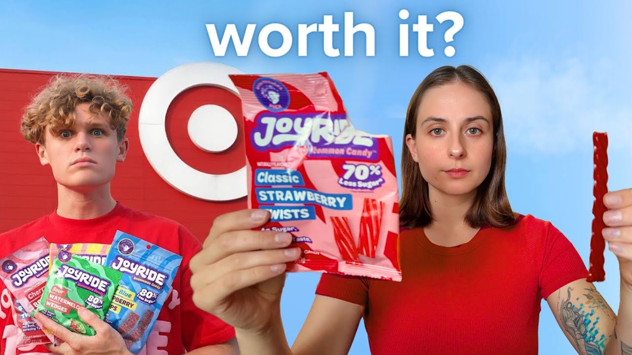 trying Ryan Trahan *soldout* JoyRide Candy - YouTube