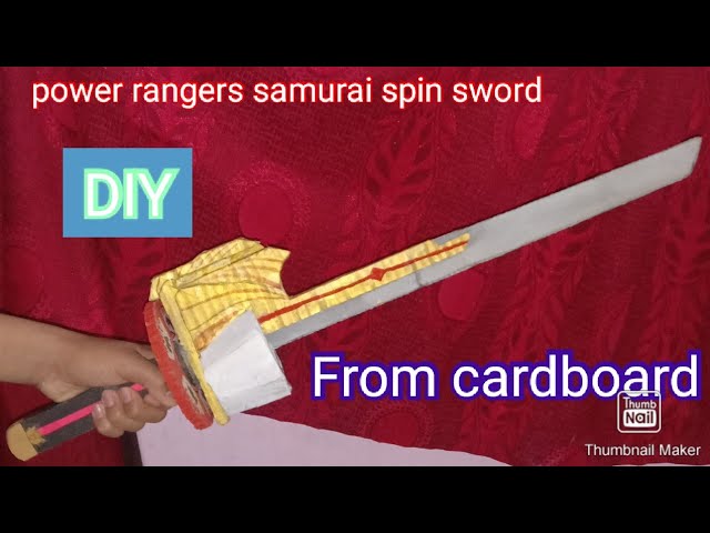 Red Power Ranger Samurai Sword