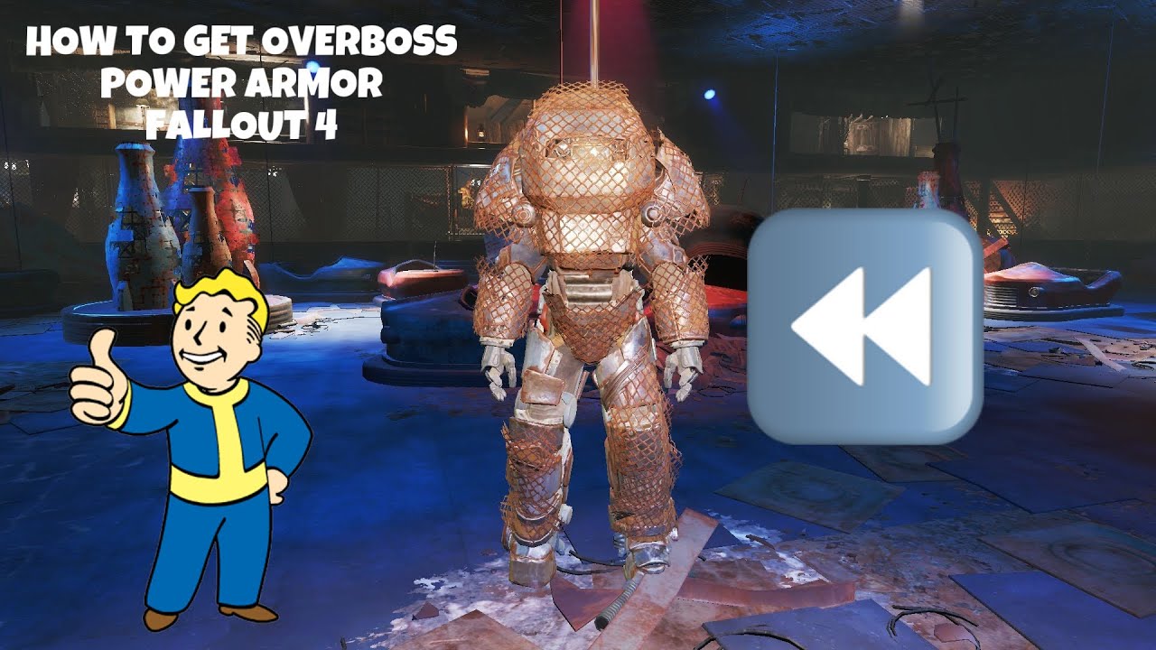 FALLOUT4: HOW TO GET NUKA WORLD OVERBOSS POWER ARMOR (Complete Taken A ...
